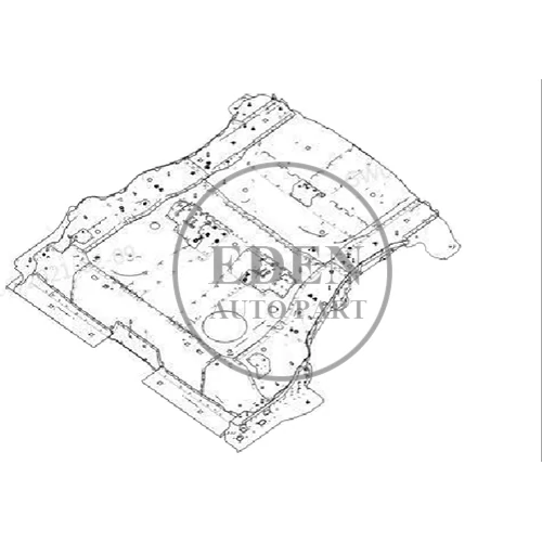 5130050XGW02A HAVAL JOLION Rear floor assembly GWM HAVAL AUTO PARTS VEHICLE PARTS&ACCESSORIES ...