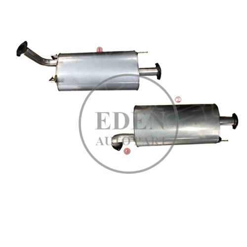1201100XKM01A HAVAL TANK 300 Main muffler assembly GWM HAVAL AUTO PARTS ...