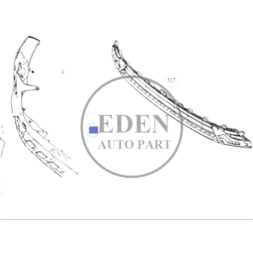 2803140XST01A HAVAL JOLION Front bumper sub-assembly GWM HAVAL AUTO ...