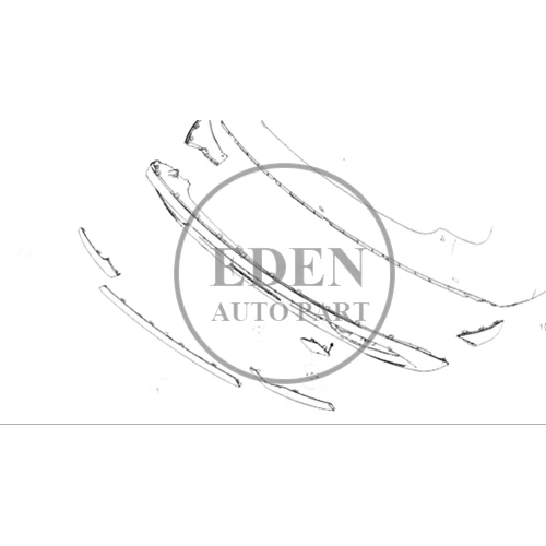 2804117XST01A HAVAL JOLION Rear bumper lower section GWM HAVAL AUTO ...